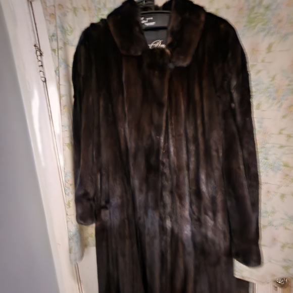 Jackets & Coats | Full Length Black Diamond Mink Coat | Poshmark